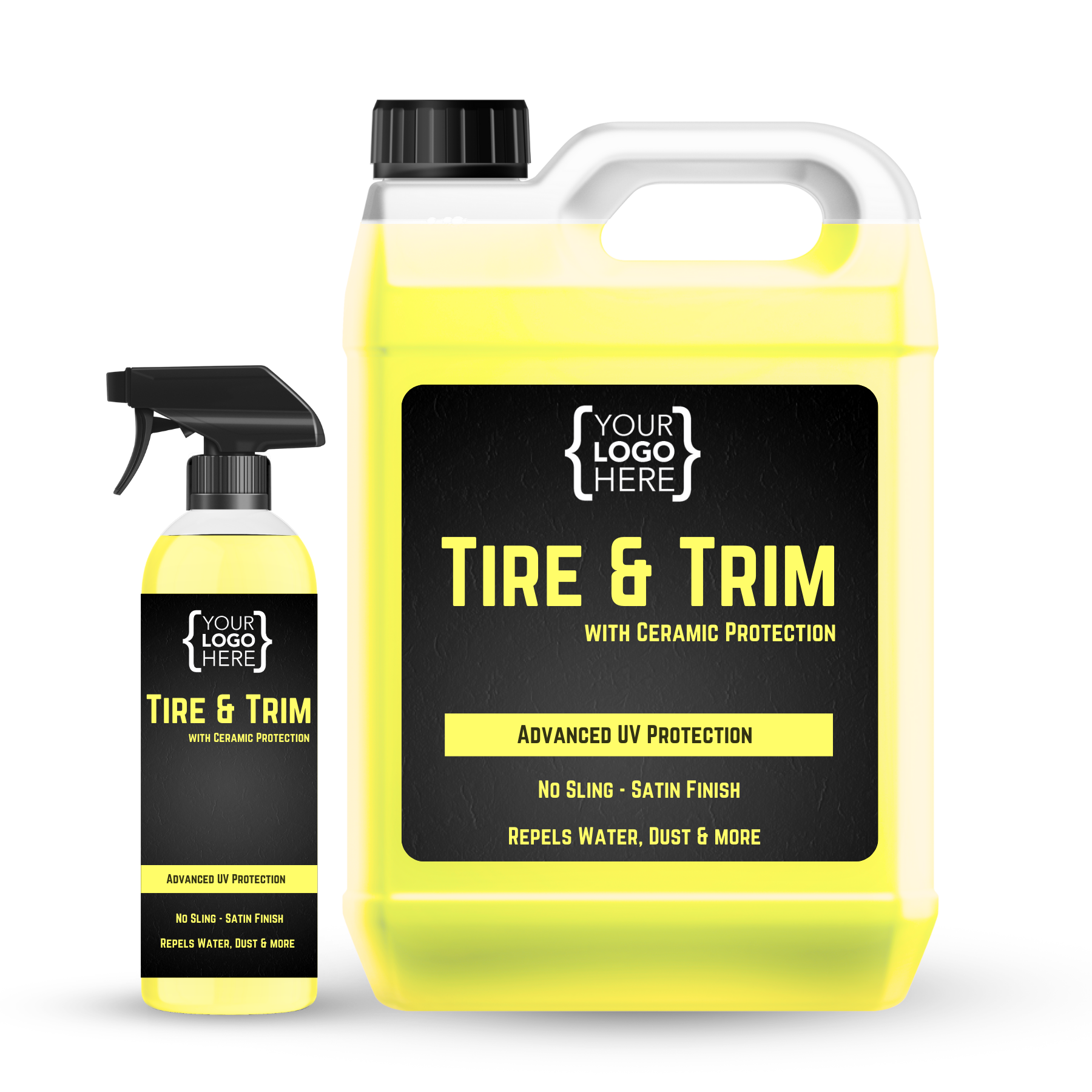 Ceramic Tire & Trim Dressing Spray w/ UV Protection | Shine & Protect ...